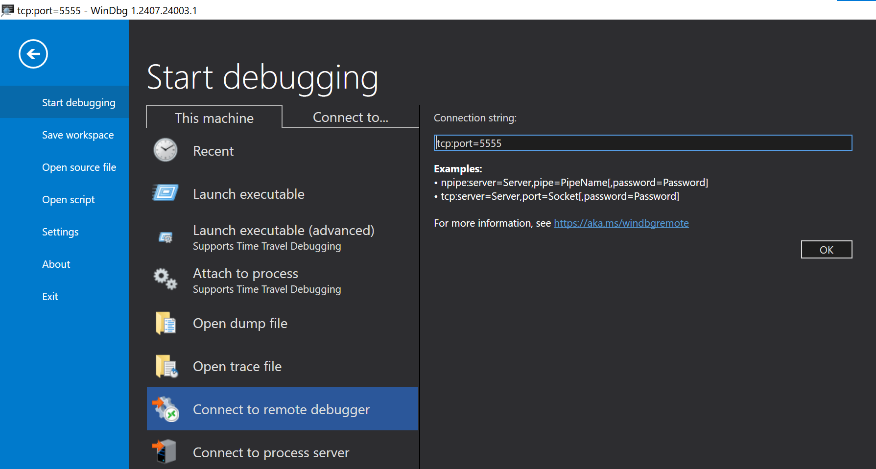 Attach debugger when process starts - UnstructedTech.com