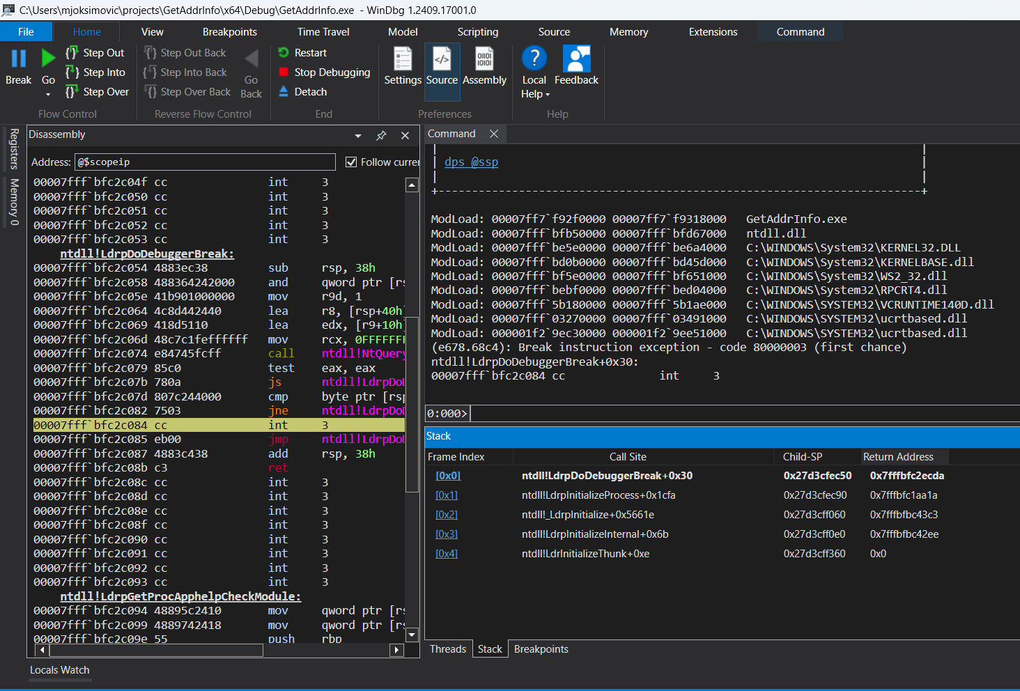 Getting started with WinDbg - UnstructedTech.com